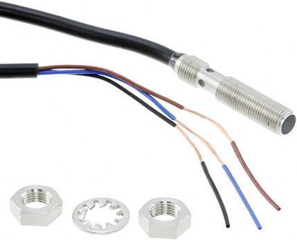 Omron Industrial Automation Inductive sensor M5 Sr 1.2mm, NO, PNP 2m ...