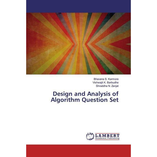 Lap Lambert Academic Design and Analysis of Algorithm Question Set - Galaxus