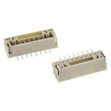 JST GH Series Straight Surface Mount PCB Header, 8 Contact(s), 1.25mm ...