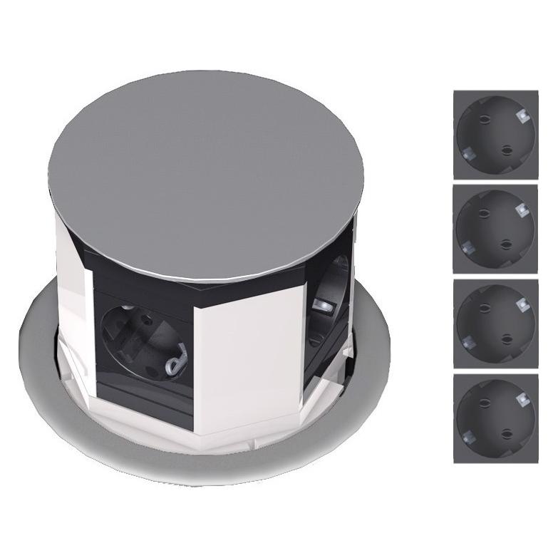 Bachmann Bach Lift 4xSchuko 0,5m Zuleitung | mit GST18 - Digitec