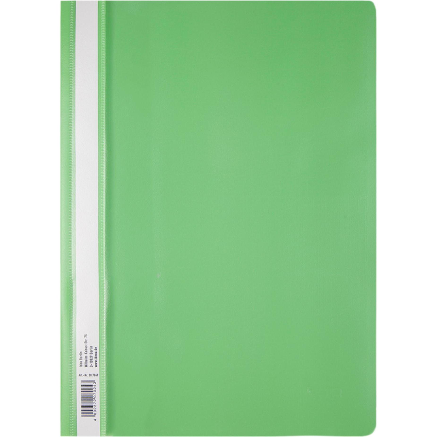 Idena Schnellhefter PP extra stark hellgrün DIN A4 - Digitec