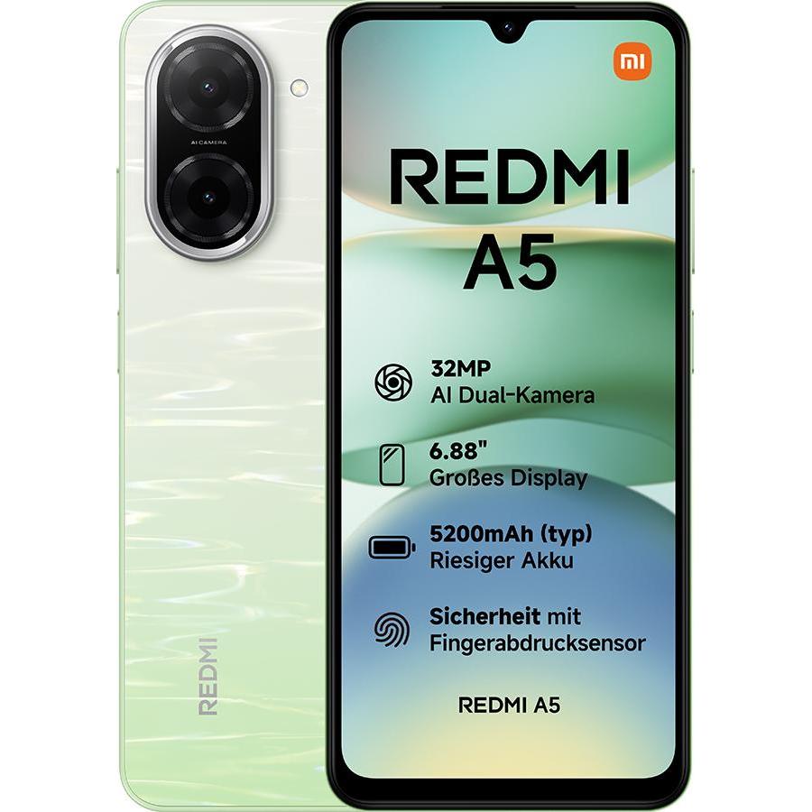 Xiaomi Redmi A5 4G Dual Sim 4GB RAM 128GB - Lake Green - Digitec