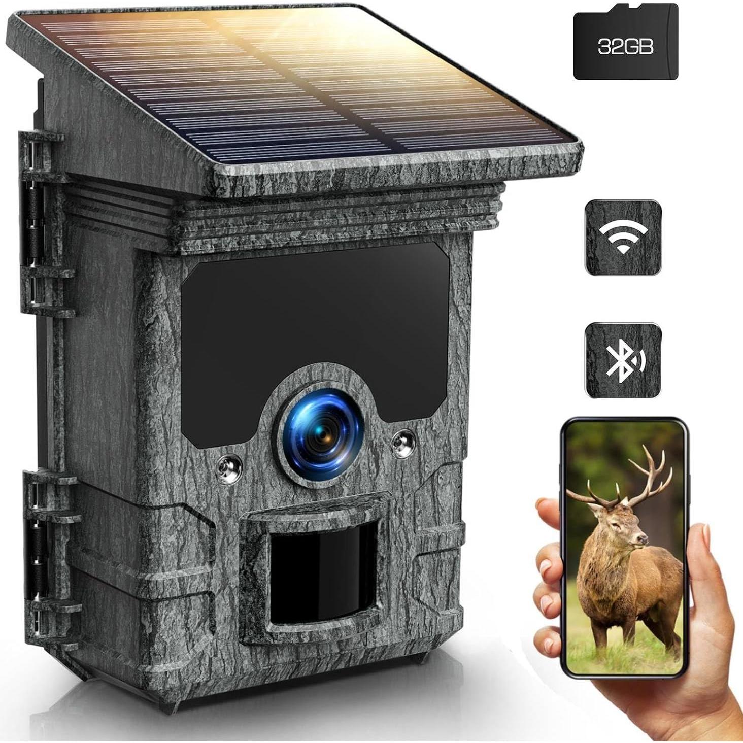 Voopeak Wildkamera Solar mit Handyübertragung - kaufen bei Galaxus