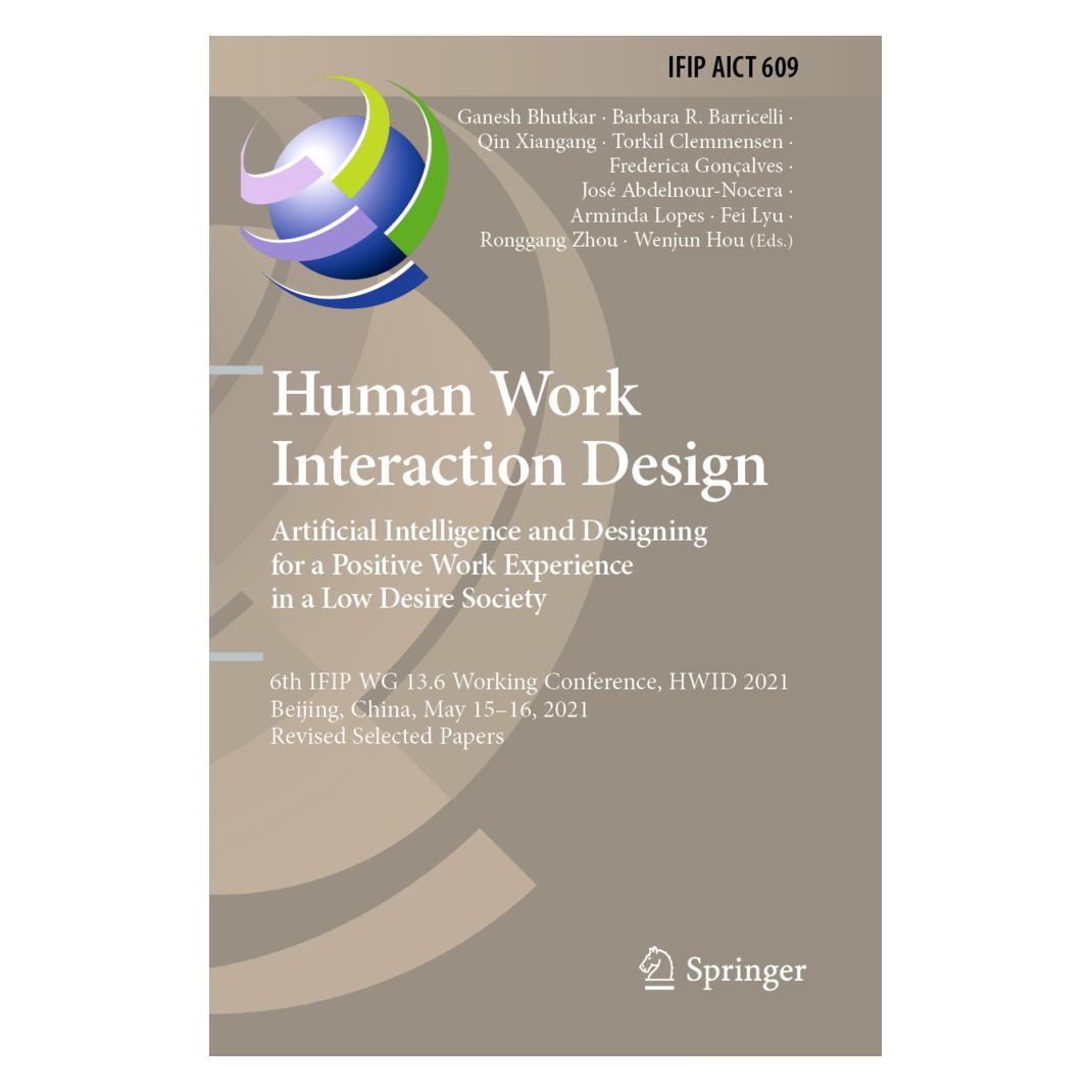 Springer Human Work Interaction Design. Artificial Intelligence and ...