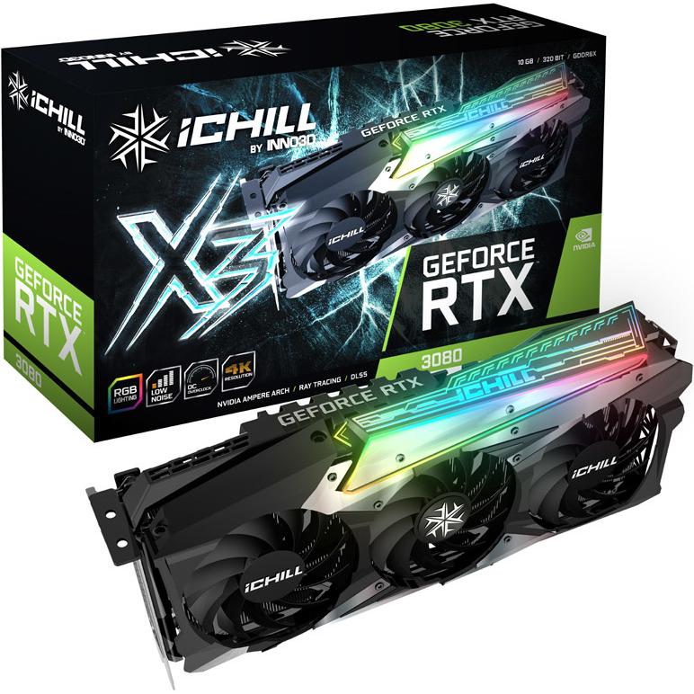 Inno3D GeForce RTX 3080 iChill X3 LHR, 10240 MB GDDR6X - Galaxus
