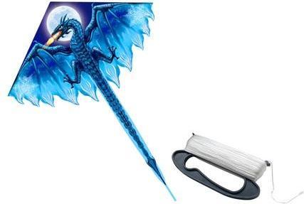 Lean Toys Grosser Blue Dragon Drachen 170x130cm - kaufen bei Galaxus