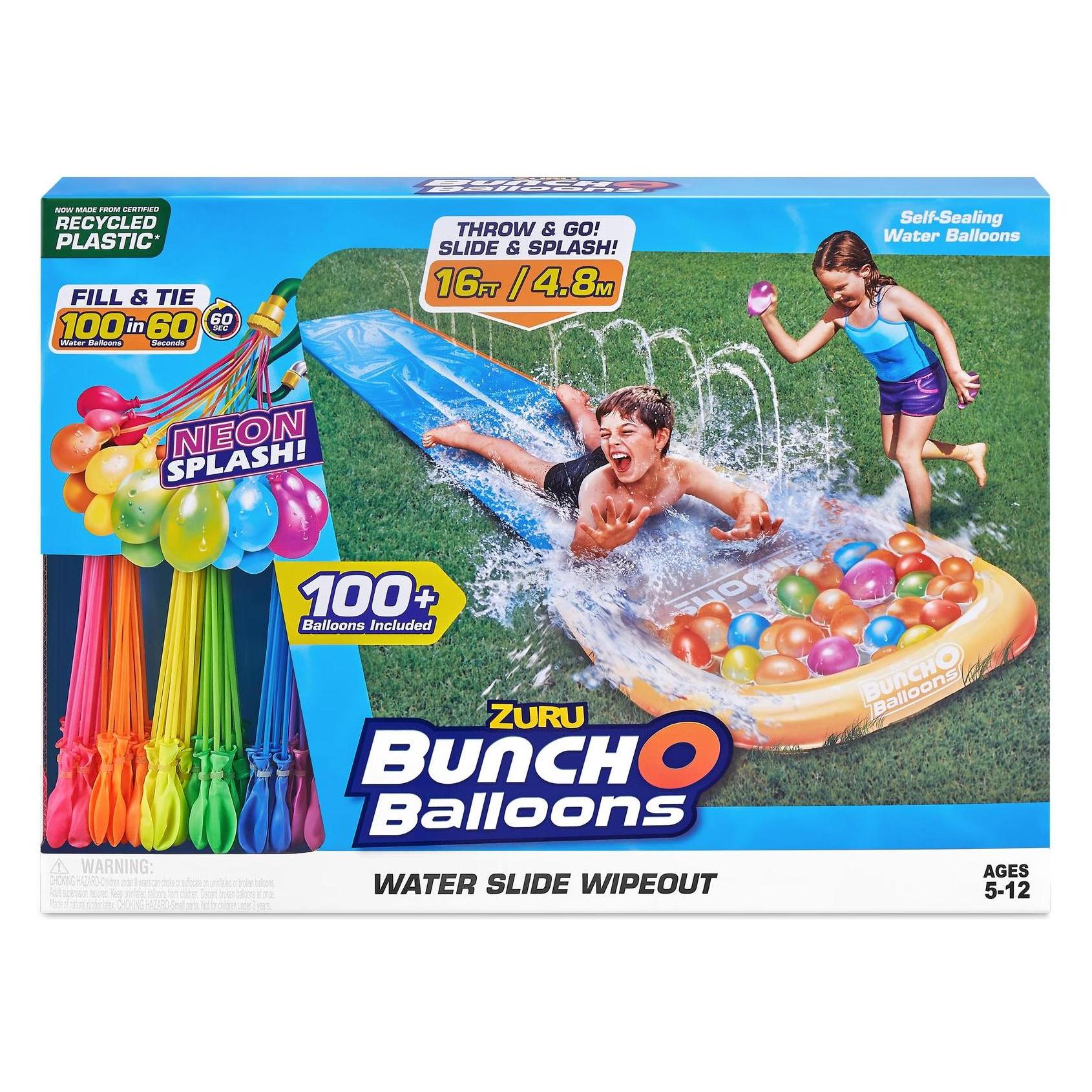 Zuru Water slide 1 way + 3 Neon Splash (Recycled Plastic) - Galaxus