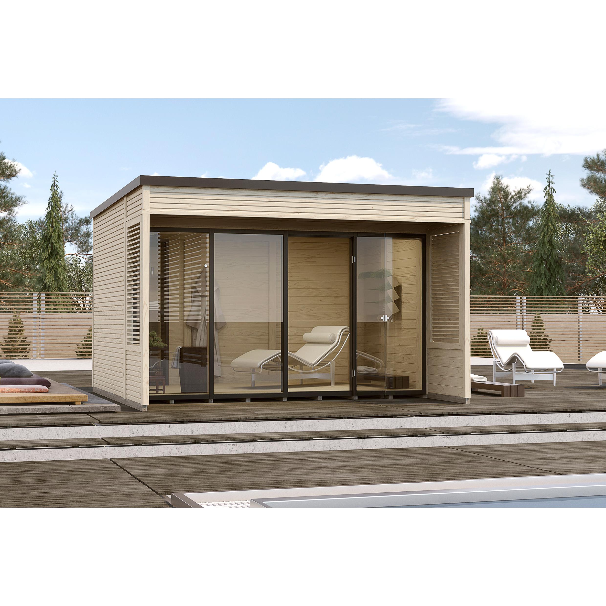 Weka Holzbau Desingnhaus Cubilis 2.0 414 Gr. 1 inkl. Fussboden - Galaxus