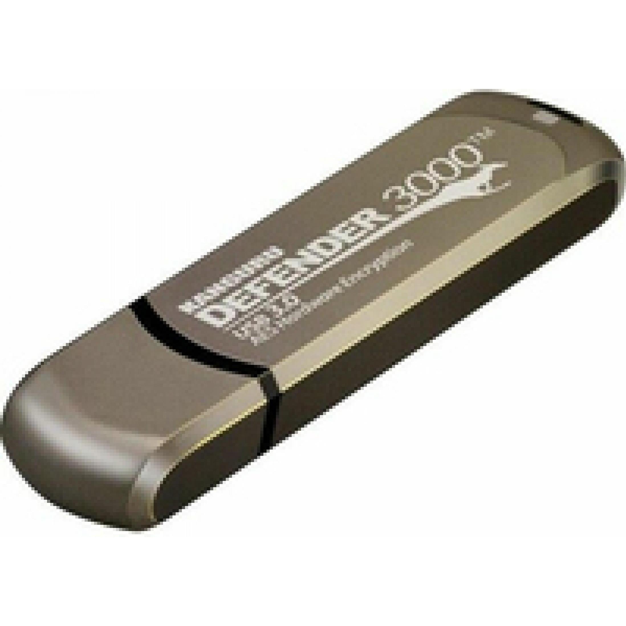 Kanguru 256GB Defender 3000 Encrypted USB 3.0 Flash Drive FIPS 140-2 ...