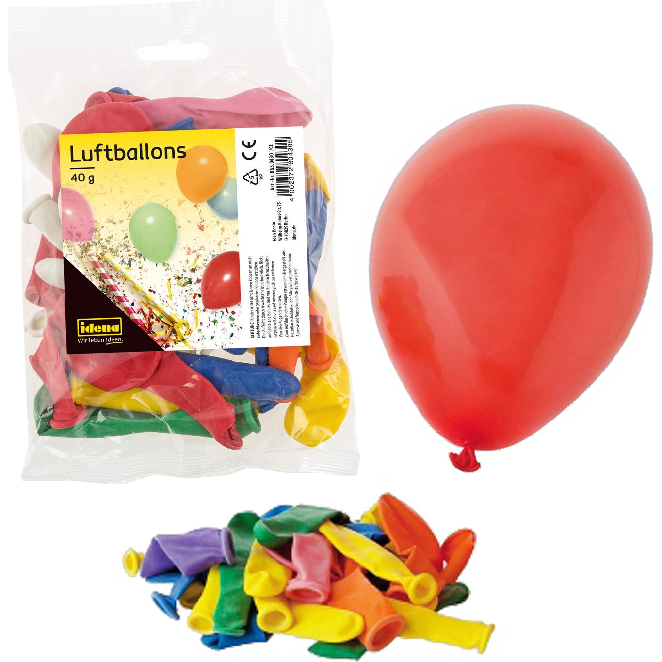 Idena Luftballons bunt 40g 32er - kaufen bei Galaxus