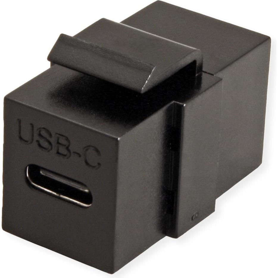 Value USB Typ C Keystone Modul, schwarz - kaufen bei Digitec