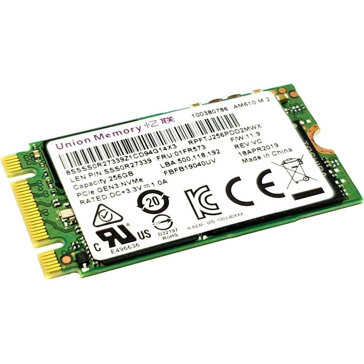 Lenovo UMIS AM610 256GB M.2 PCIe 2242 RPFTJ256PDD2MWX SSD - Digitec