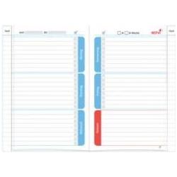 Roth Hausaufgabenheft Hund und Katze für clevere Faule liniert A5 ohne ...