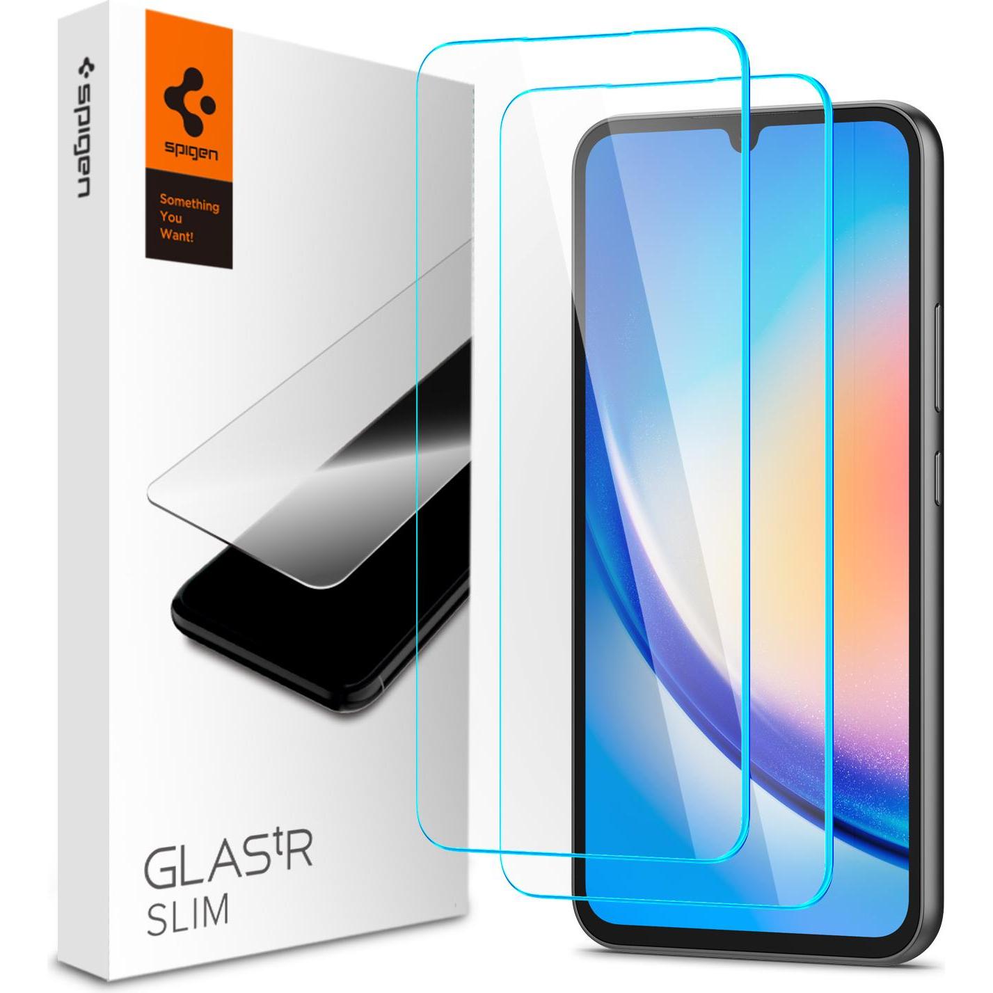 Spigen Glass.TR Slim Sam A34 5G A346 2szt./2st AGL05967 szkło hartowane ...