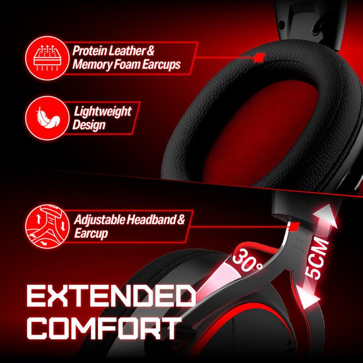 OXS Storm G2 Wireless Gaming Headset 7.1 Virtual Surround Sound - Digitec