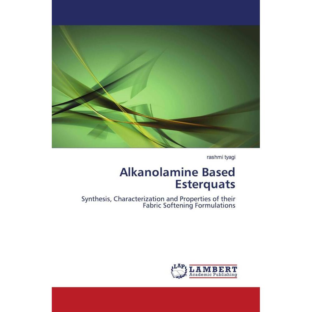 Lap Lambert Academic Alkanolamine Based Esterquats - Galaxus
